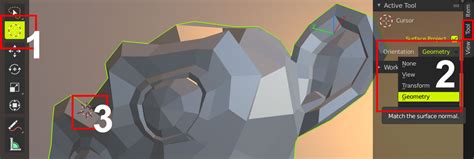 D Cursor Orientation Blender Stack Exchange