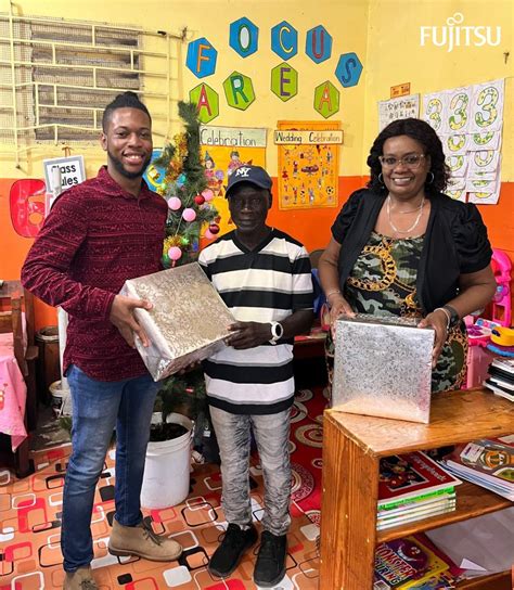 Fujitsu On Linkedin Fujitsucaribbean Csr Community