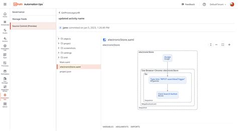 Automation Ops Source Control In Preview Product News Uipath