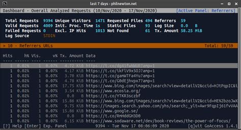 Filtering Referral Spam From My Server Logs Philnewton Net