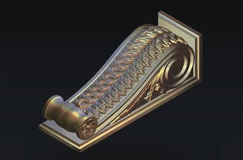 Furniture Axis STL Relief File Model For Cnc Router Engraving Cutting Carving Type Artcam