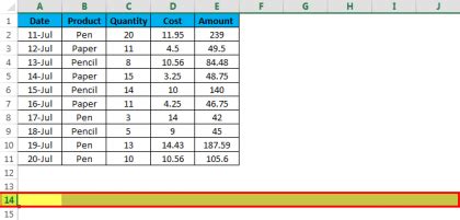 Insert Multiple Rows In Excel How To Insert Multiple Rows Examples