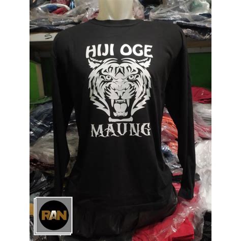Jual Baju T Shirt Kaos Hiji Oge Maung L Kaos Kdm Kang Dedi Mulyadi L