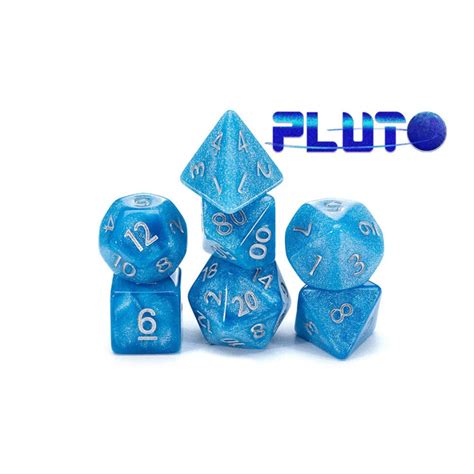 Gate Keeper Games And Dice Mercurial Dice Pluto 7 Die Sets Role Playin