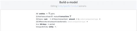 Structuring Smurfing Scenarios