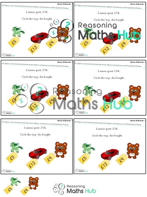 Solve One Step Problems That Involve Addition And Subtraction Master