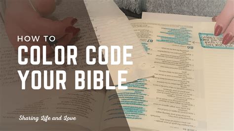 How To Color Code Your Bible 7 Awesome Ways Sharing Life And Love