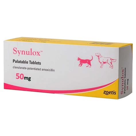Synulox Tablets For Dogs And Cats Powerful Infection Relief 1