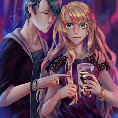 Pokis Art Blog Artwork Of Rika And V Done Back In 2019 For