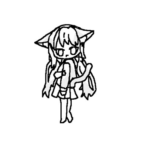 Chibi Anime Base Girl