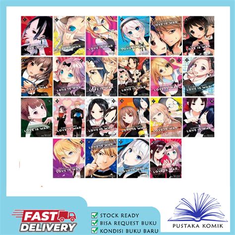 Jual Komik Manga Kaguya Sama Love Is War Vol 1 23 English Shopee