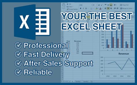 Create Excel Sheet Chart Macros Formulas Forms By Birtuss Fiverr