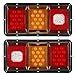 Amazon.com: Partsam 2x LED Triple Tail Lights 45 LEDs Rectangle Vertical Horizontal Mount LED ...