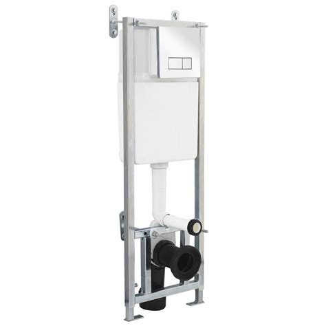 Nuie Dual Flush Concealed WC Cistern With Wall Hung Frame XTY005 At Victorian Plumbing