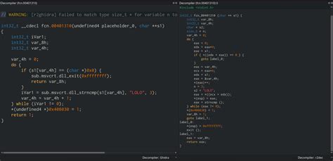 Improving Decompiler Widget Gsoc Project