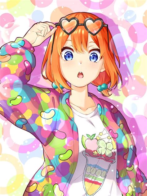 Nakano Yotsuba Go Toubun No Hanayome Drawn By Wai Y Danbooru