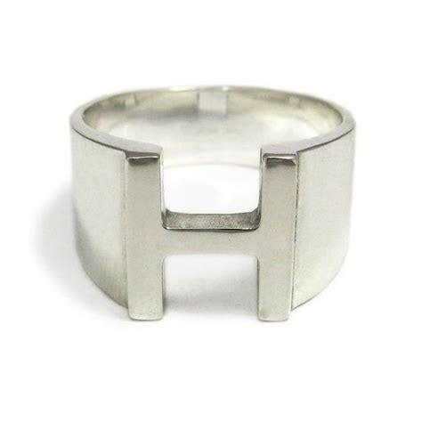 H Ring Initial Ring Silver Initial Jewelry Custom Initial Ring Personalized Initial Ring