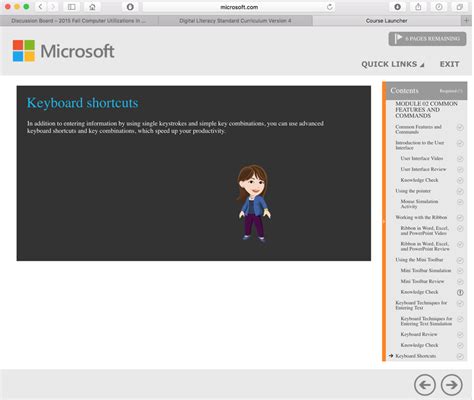 microsoft digital literacy productivity programs e learning soto