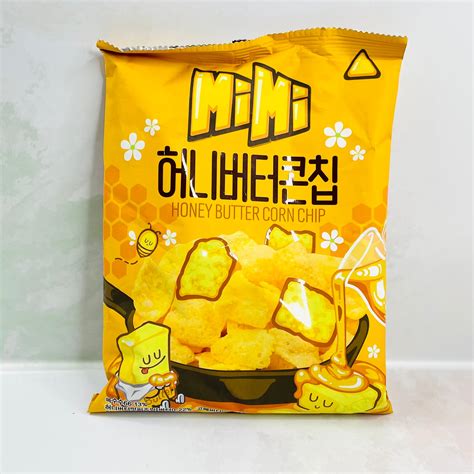 Mimi Korean Snack Honey Butter Corn Chip Asias Lovers