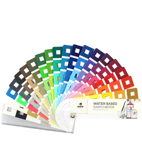 Mtn Water Based Swatchbook Real Color Swatches