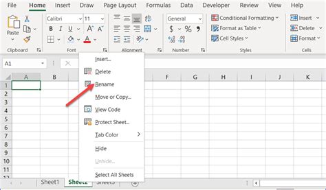 How To Rename A Worksheet Excelnotes