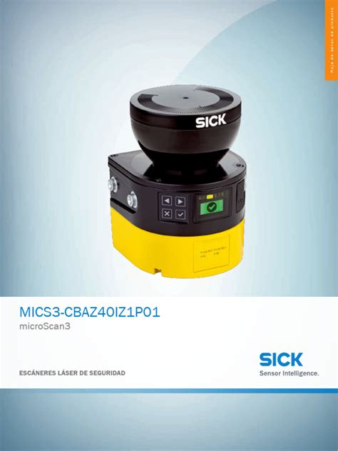 Scanner De Seguridad Sick Pdf Usb Conector Eléctrico