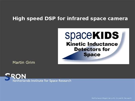 High Speed Dsp For Infrared Space Camera Martin