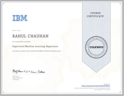 Rahul Chauhan On Linkedin Machinelearning Datascience Coursera Regression Alwayslearning