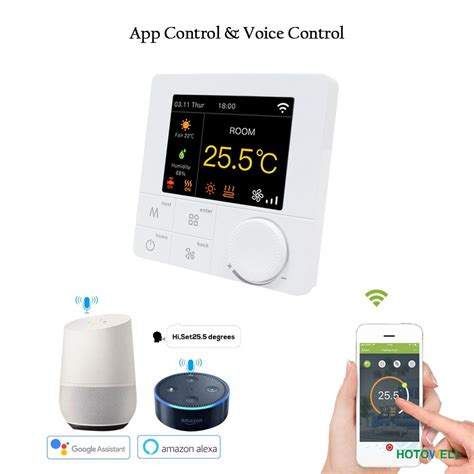 smart thermostat 4 pipe system temperature control thermostat