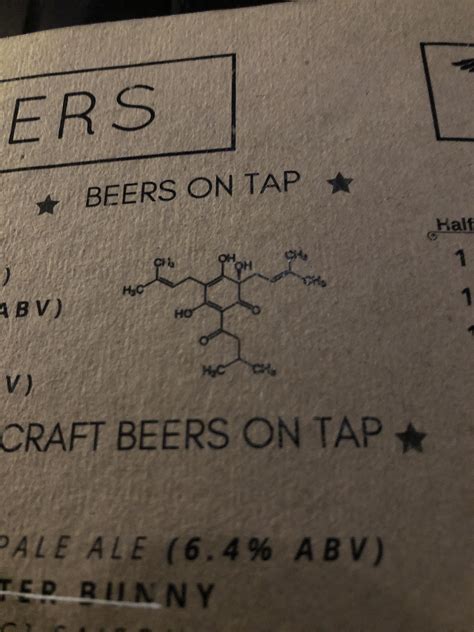 Saw This In A Bar Menu Anyone Know What It Is Rchemistry
