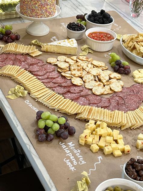 Charcuterie Board Charcuterie On Butcher Paper Brown Paper Food