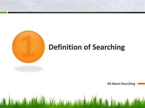 Algorithm And Programming Searching Ppt