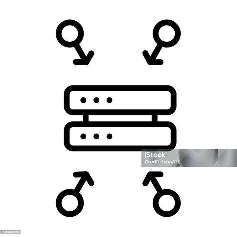 Data Aggregation Icon From General Collection Thin Linear Data Aggregation Data Business Outline