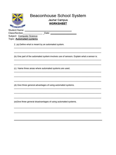 Automated Systems Pdf Sensor Automation