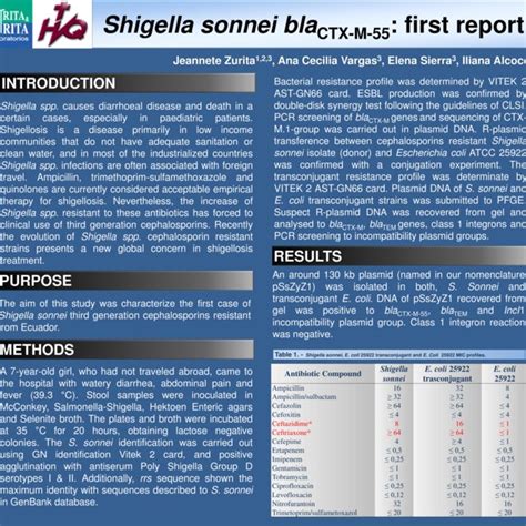 Shigella Sonnei Genetic Profile 1 Ctx M Group 2 2 Ctx M Group 9