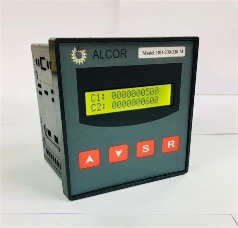Lcd Digital Counter With Modbus ASCII RS For Industrial Count Capacity At