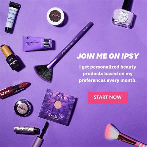 Ipsy Personalized Monthly Makeup And Beauty Box Subscription R