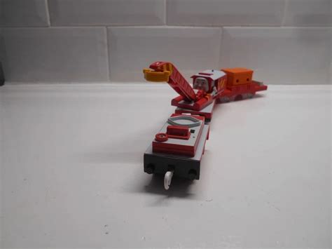 Tomy Trackmaster Thomas The Tank Engine Train Rocky Flatbedcargo £19