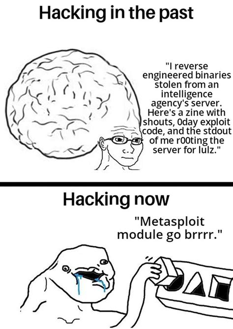 Hacking Then Vs Now The Devolution Of Skill ·