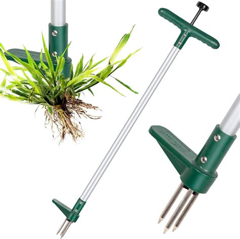 Walensee Stand Up Weed Puller 3 Claw Long Handle Garden Tool Best Usa Tools
