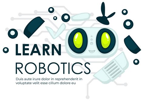 Learn Robotics Courses Or Classes Promo Poster Vector Art At Vecteezy