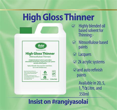 High Gloss Thinner