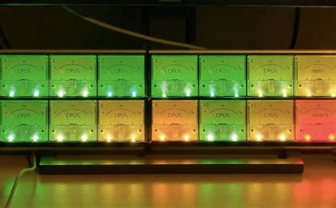 Analog Gauge Array Helps Evaluate Compilation Efficiency Arduino Blog