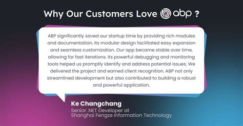 Volosoft On Linkedin Abp Startup Reasons Customersuccess Softwaredevelopment Abpframework