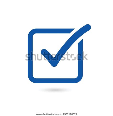 Check List Button Icon Check Mark Stock Vector Royalty Free Shutterstock