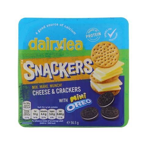 Alosraonline Dairylea Snackers Cheese And Crackers With Mini Oreo 56 5g