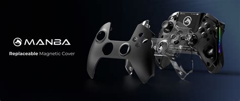 Magnetic Cover For Manba One Controller Black Manba Gaming