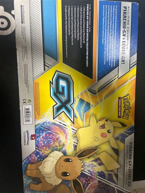 Pikachu And Eevee Gx Box Hobbies And Toys Toys And Games On Carousell