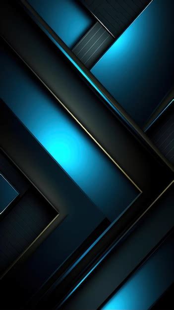 premium ai image polygonal shapes wallpaper