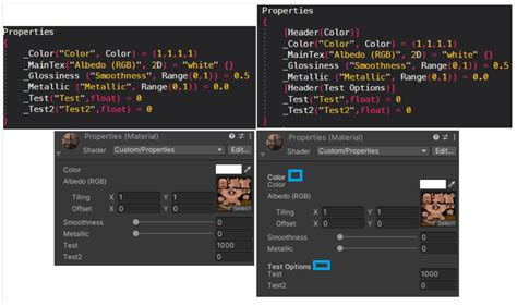 4 03 쉐이더 Properties Unity Shader 어제와 내일의 나 그 사이의 이야기